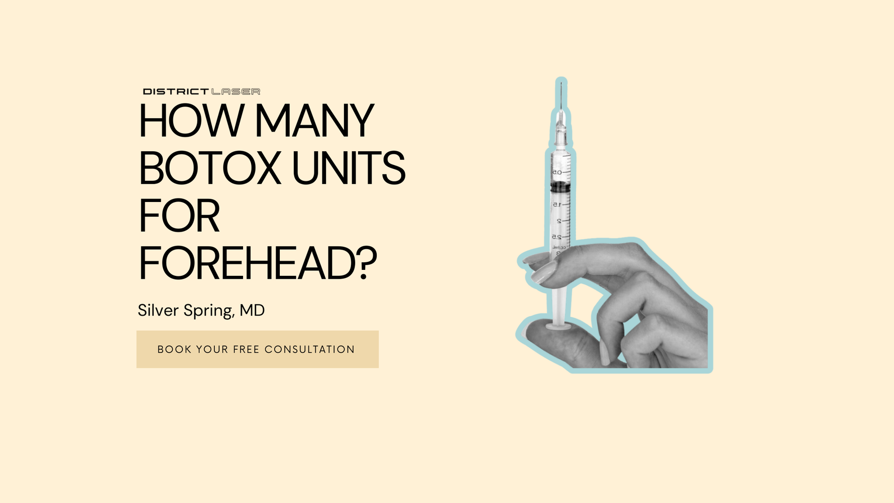 How many botox units for forehead? – districtlaser